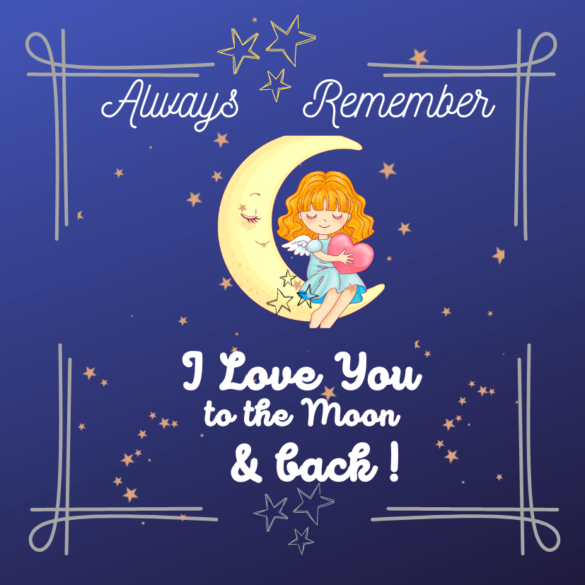 TO THE MOON- Message Card Rising Shine Jewellery & Gifts|Unique Gift ...