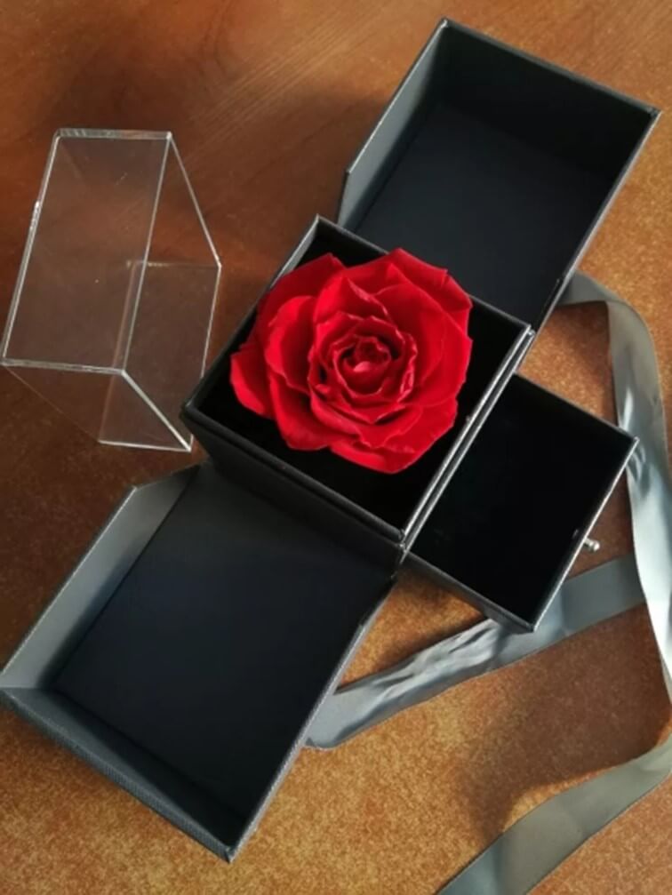 RED ROSE 'DELUXE' JEWELLERY BOX Rising Shine Jewellery & Gifts|Unique ...