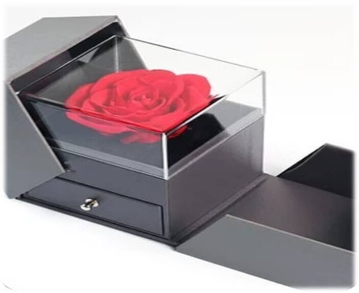 RED ROSE 'DELUXE' JEWELLERY BOX Rising Shine Jewellery & Gifts|Unique ...